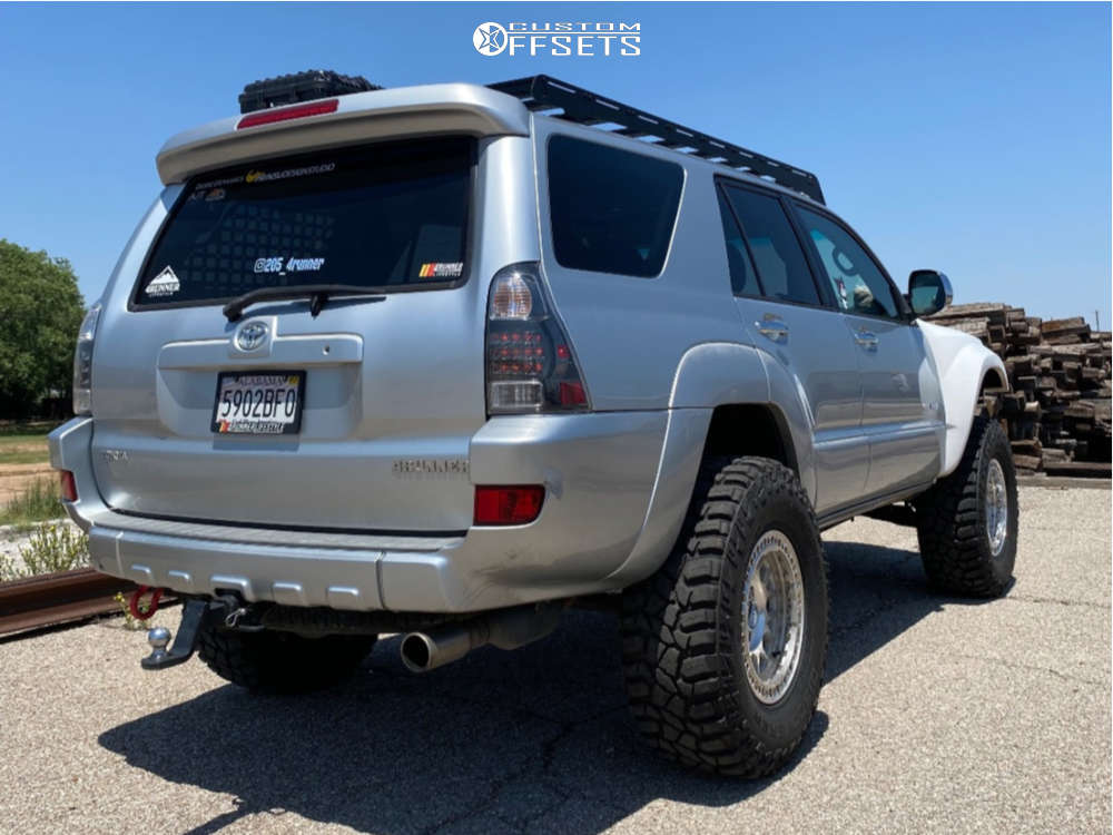 2005 Toyota 4Runner with 17x8.5 KMC Km235 and 315/70R17 Cooper ...