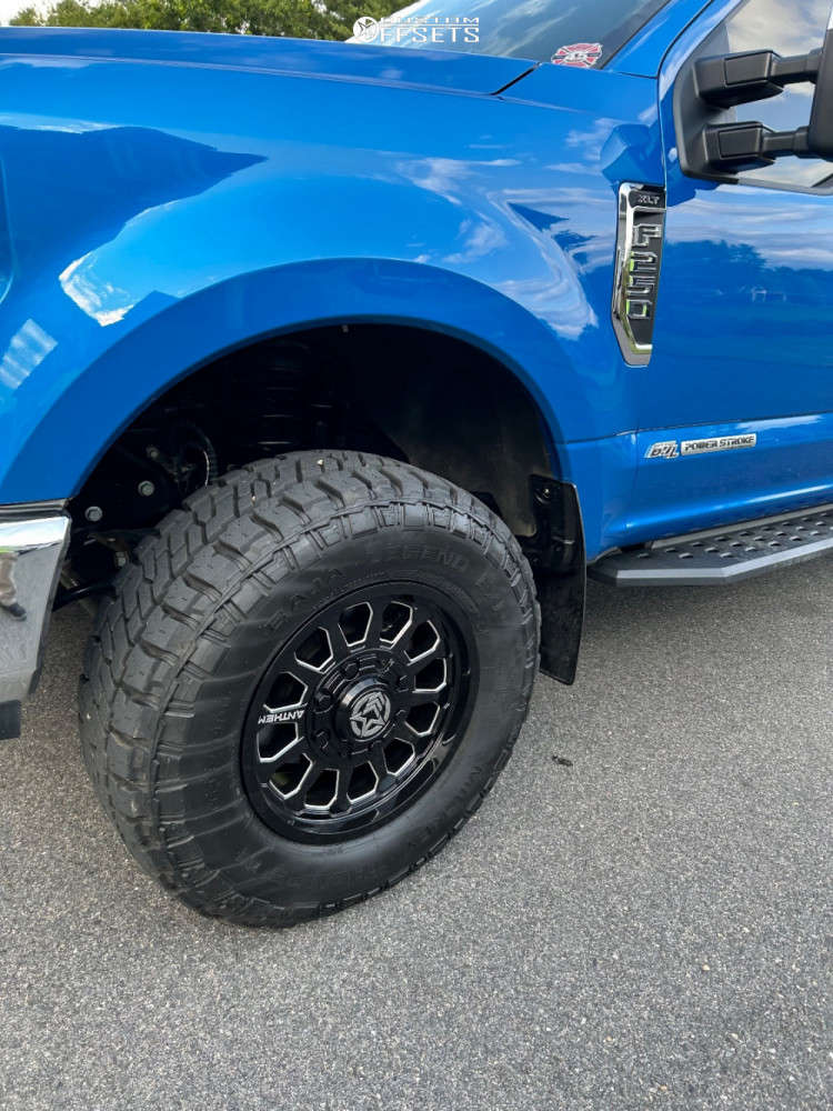 2021 Ford F-250 Super Duty with 18x9 18 Anthem Off-Road Intimidator and ...
