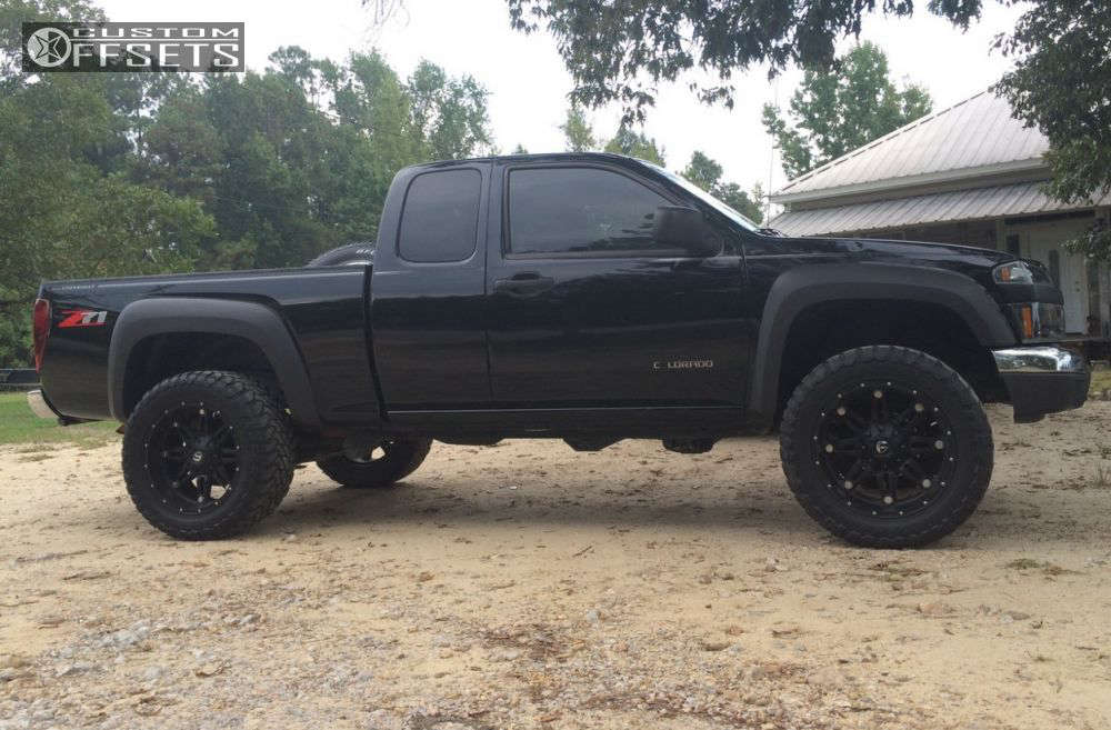 2005 Chevrolet Colorado with 20x10 -24 Fuel Hostage and 33/12.5R20 Toyo ...
