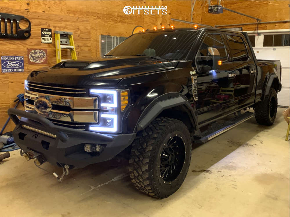 2017 Ford F-250 Super Duty with 20x10 -12 XF Offroad Xf-216 and 35/12 ...