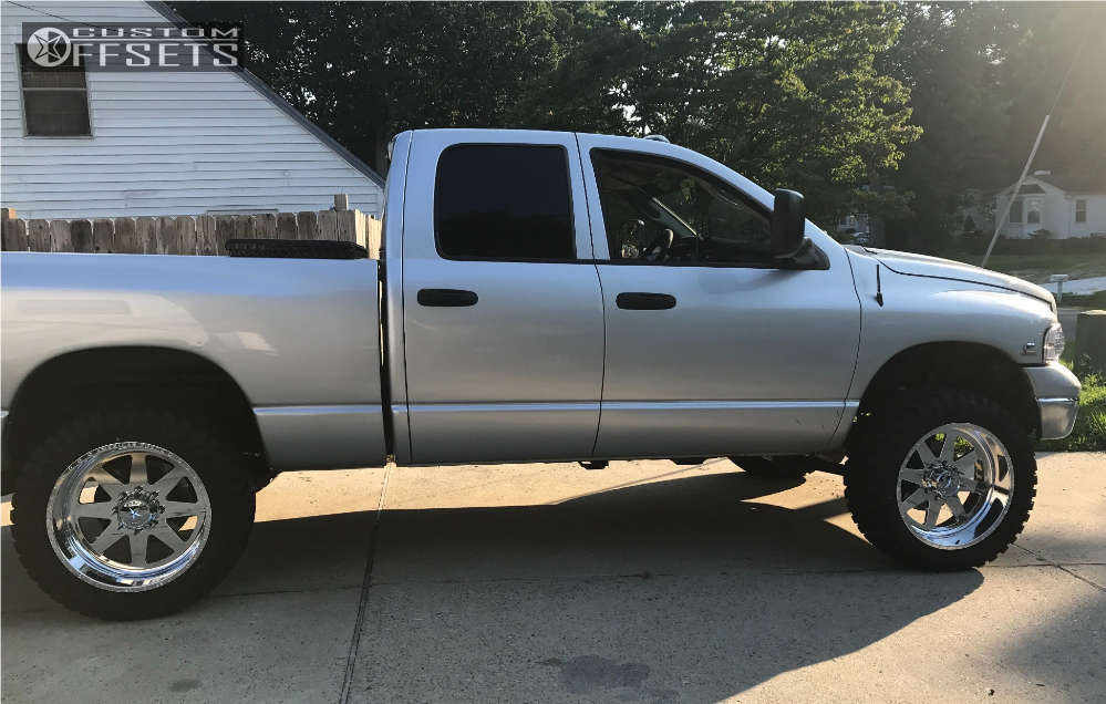 2003 Dodge Ram 3500 with 22x10 -25 American Force Independence Ss and ...