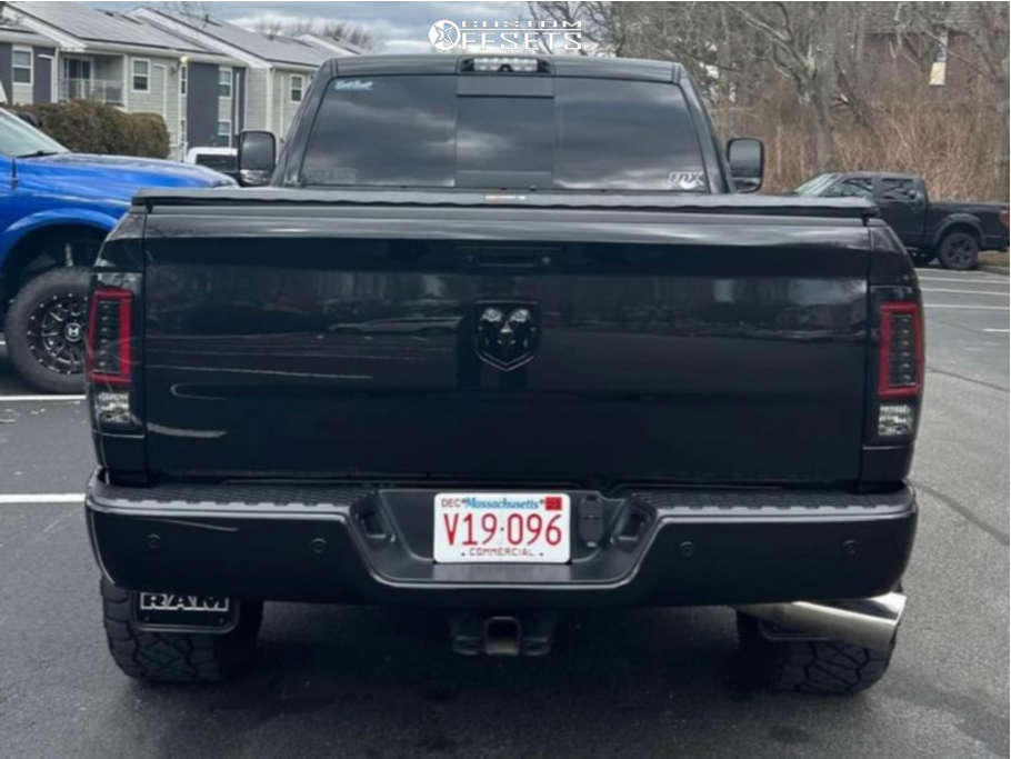 2018 Ram 3500 with 22x12 -51 ARKON OFF-ROAD Caesar and 325/50R22 Nitto ...