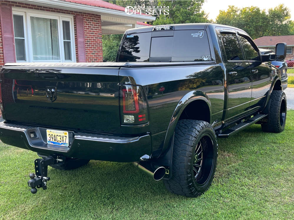 2018 Ram 3500 with 22x12 -51 ARKON OFF-ROAD Caesar and 325/50R22 Nitto ...