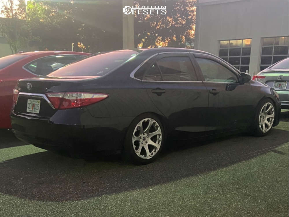 2016 Toyota Camry with 18x8.5 35 Heritage Kokoro Monoc and 235/45R18 ...