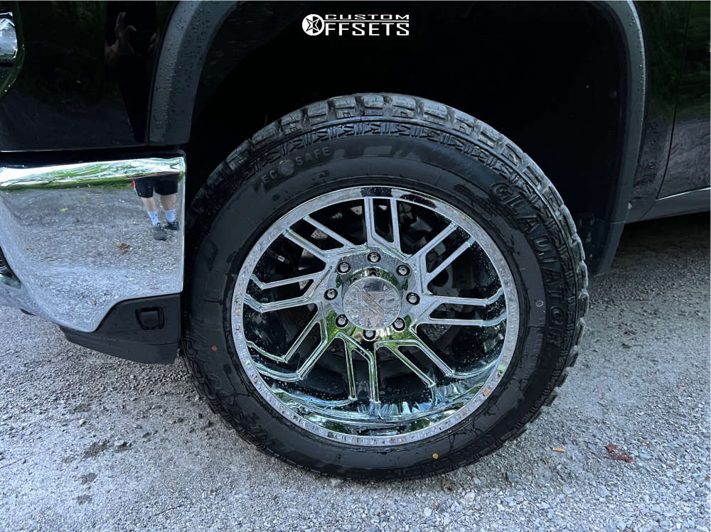 2024 Chevrolet Silverado 2500 HD with 20x12 -51 ARKON OFF-ROAD Davinci ...