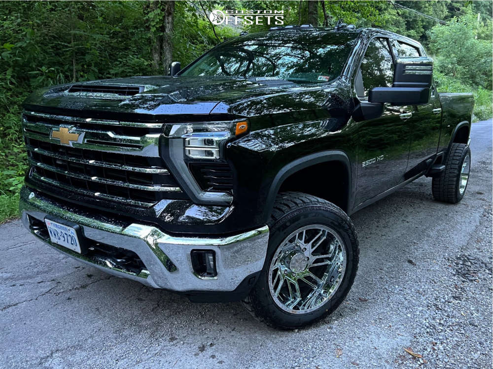 2024 Chevrolet Silverado 2500 HD with 20x12 -51 ARKON OFF-ROAD Davinci ...