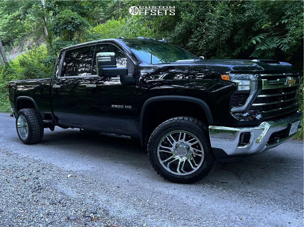 2024 Chevrolet Silverado 2500 HD with 20x12 -51 ARKON OFF-ROAD Davinci ...