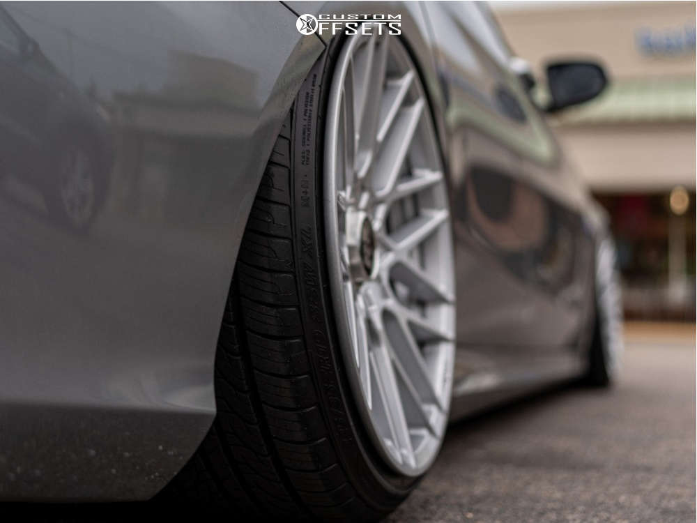 2016 Mercedes-Benz C300 with 19x10 35 Rotiform Rse and 225/35R19 ...