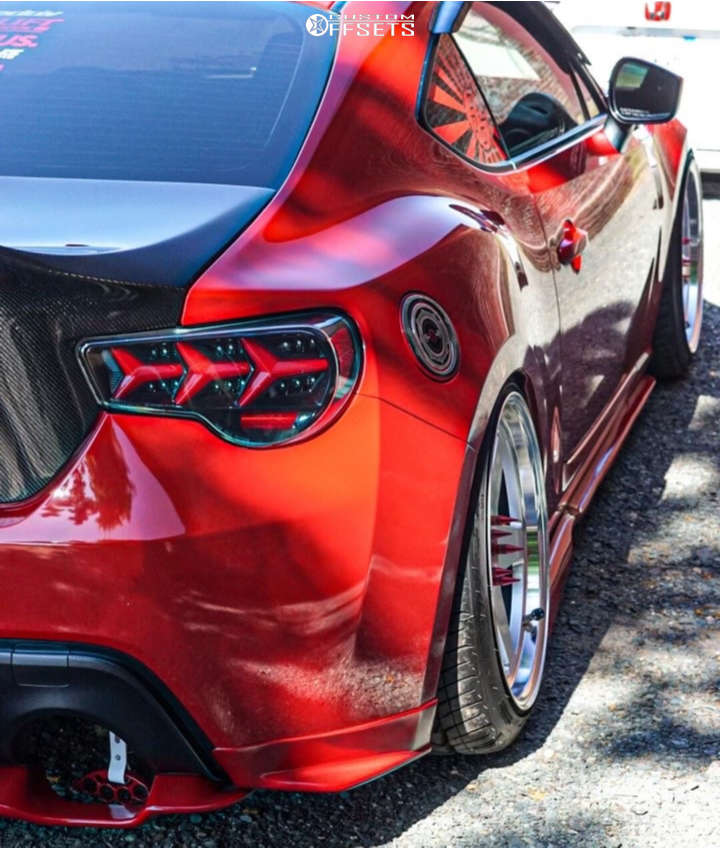 2015 Scion FR-S with 18x9.5 22 Kansei Knp and 225/40R18 Nitto Neo Gen ...