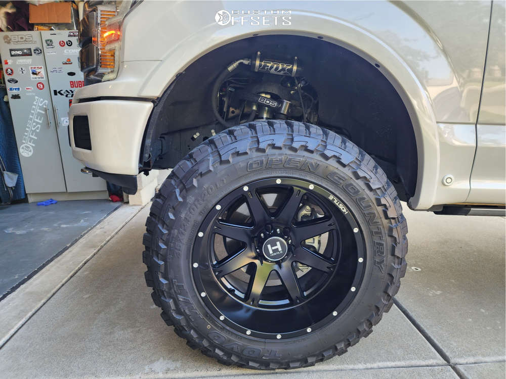 2019 Ford F-150 with 20x12 -44 Hostile Alpha and 35/12.5R20 Toyo Tires ...