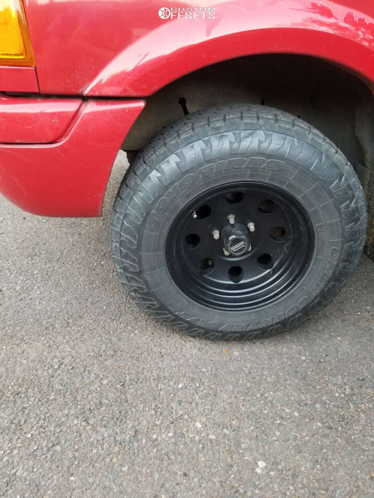 2001 Ford Ranger with 15x8 -19 American Racing Baja and 235/75R15 Toyo ...