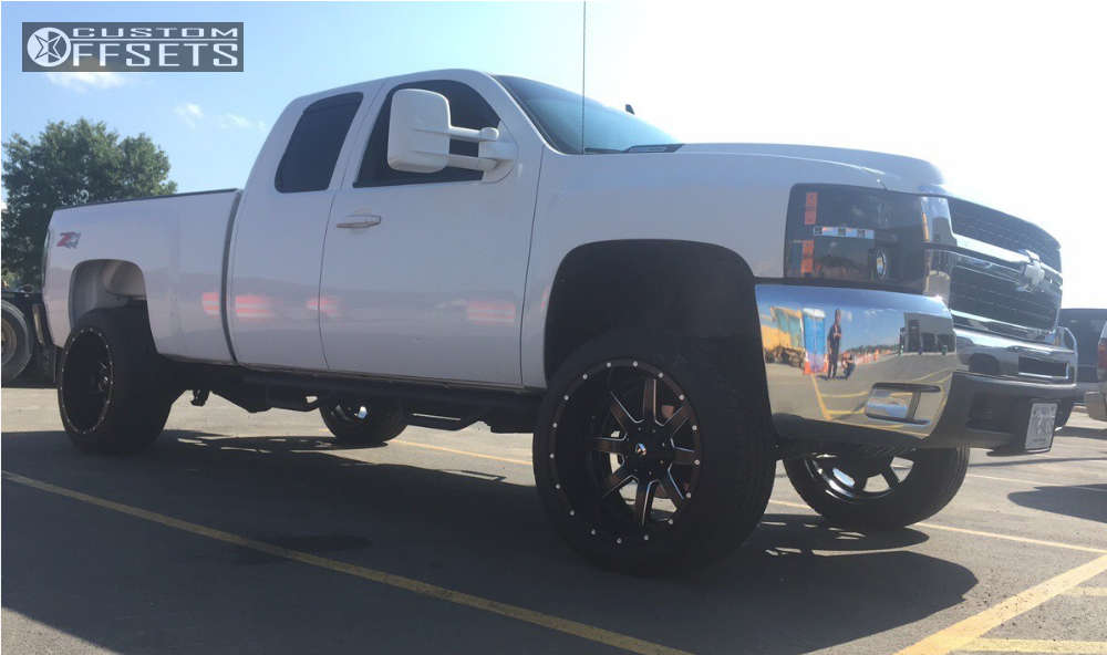 2007 Chevrolet Silverado 2500 HD Wheel Offset Super Aggressive 3"-5 ...