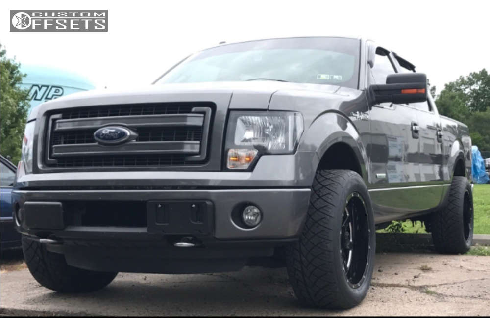 2013 Ford F-150 with 20x10 -19 Tuff T15 and 305/50R20 Nitto NT420V and ...