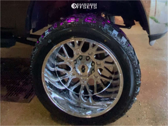 2017 Ram 2500 with 22x12 -51 Vision Brawl and 35/12.5R22 Lanvigator ...