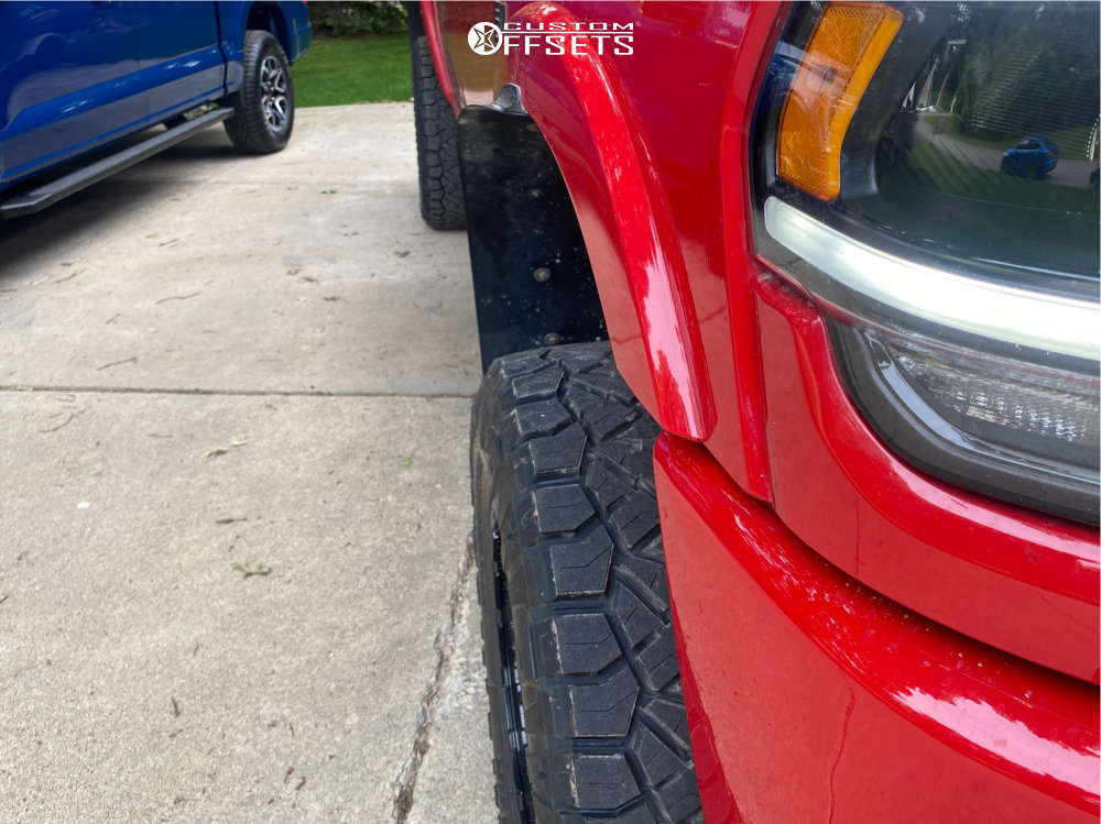 2020 Ram 2500 with 20x10 -18 Fuel Rebel 8 and 37/12.5R20 Nitto Ridge ...