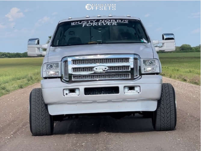 2003 Ford F-250 Super Duty with 24x14 -72 Tuff T2a and 305/35R24 ...