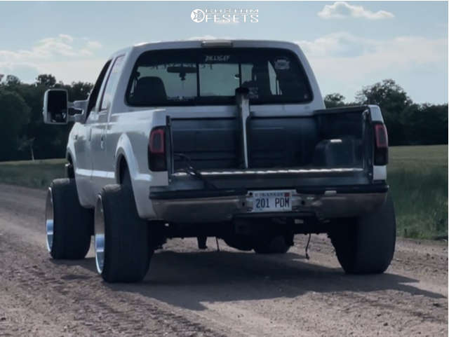 2003 Ford F-250 Super Duty with 24x14 -72 Tuff T2a and 305/35R24 ...