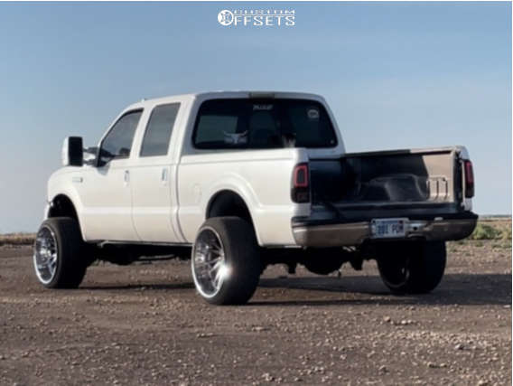 2003 Ford F-250 Super Duty with 24x14 -72 Tuff T2a and 305/35R24 ...