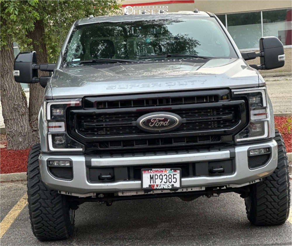 2021 Ford F-250 Super Duty with 22x12 -40 American Force Locus Ss and ...