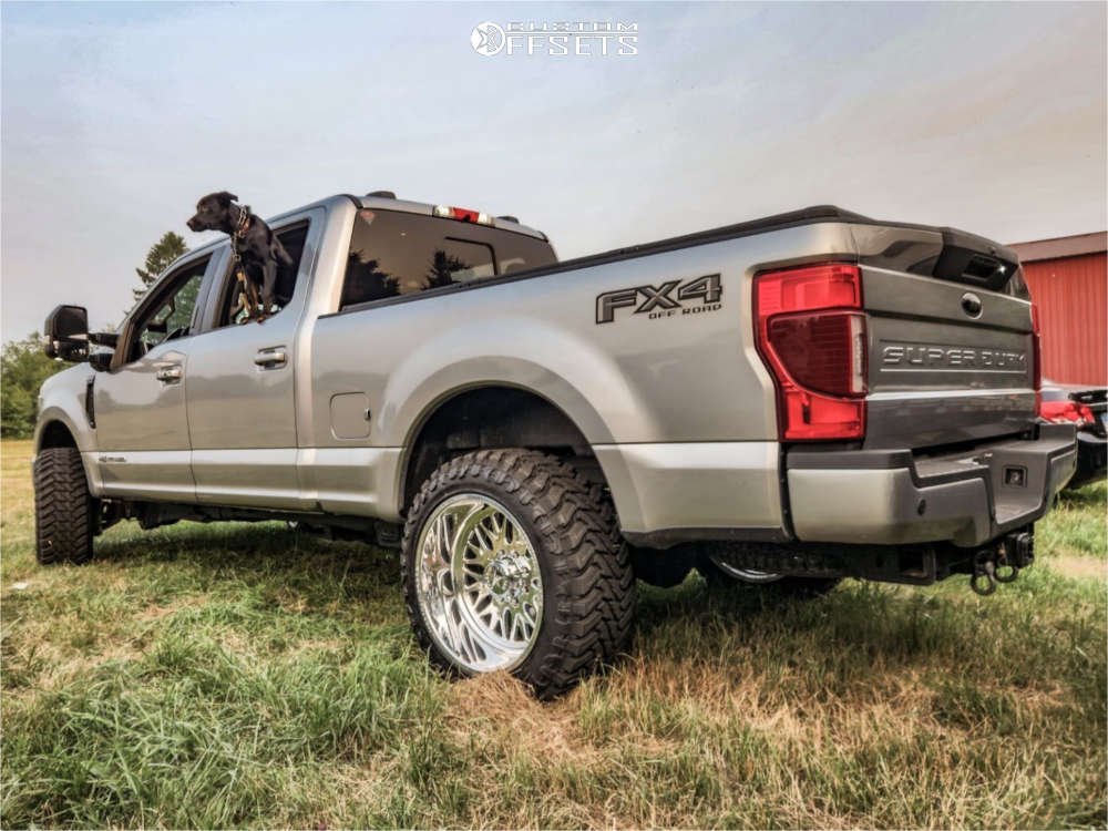 2021 Ford F-250 Super Duty with 22x12 -40 American Force Locus Ss and ...