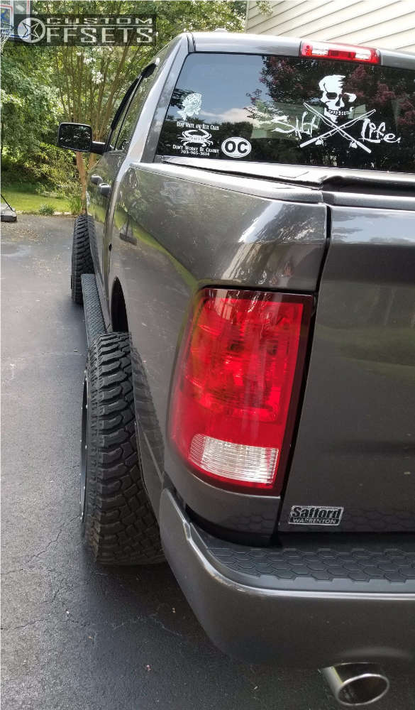 2015 Ram 1500 with 20x12 -51 Vision Rocker and 33/12.5R20 Atturo Trail ...