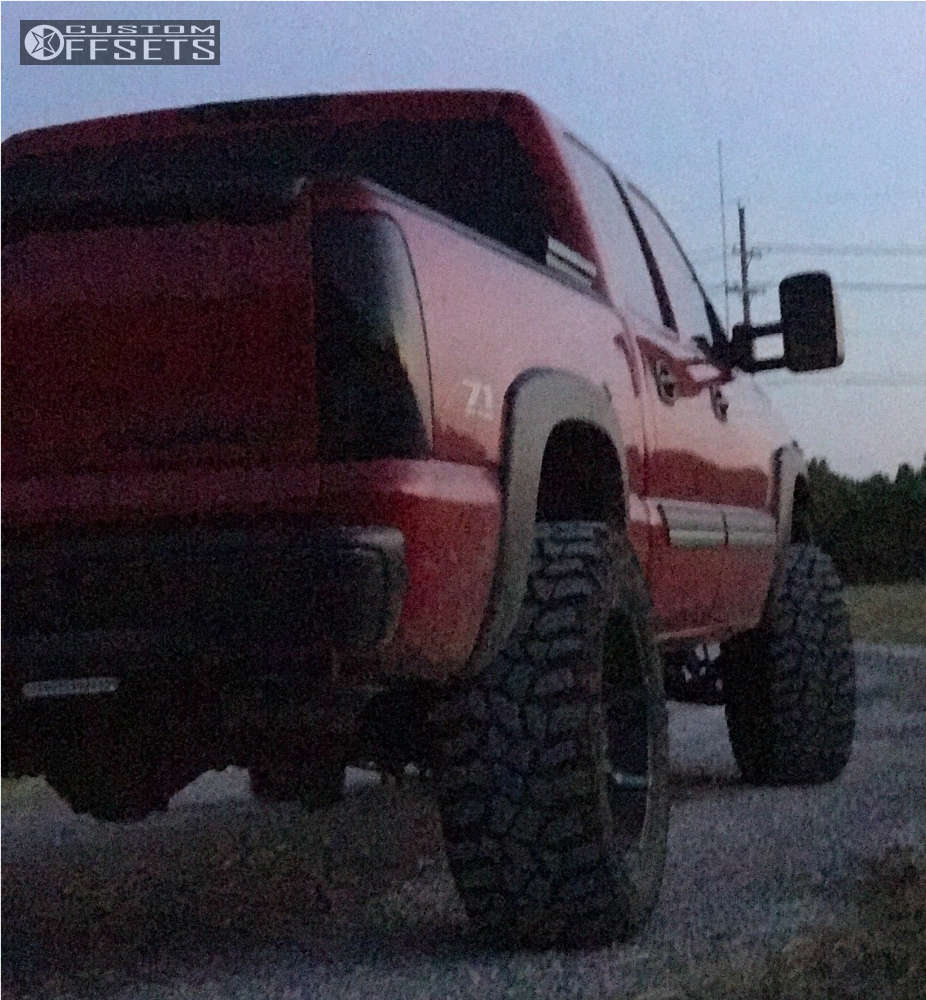 2005 Chevrolet Silverado 1500 with 20x10 -24 Fuel Coupler and 305/55R20 ...
