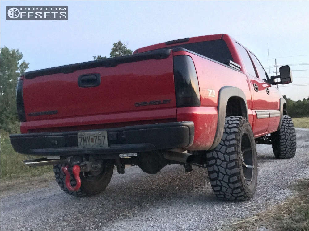 2005 Chevrolet Silverado 1500 with 20x10 -24 Fuel Coupler and 305/55R20 ...