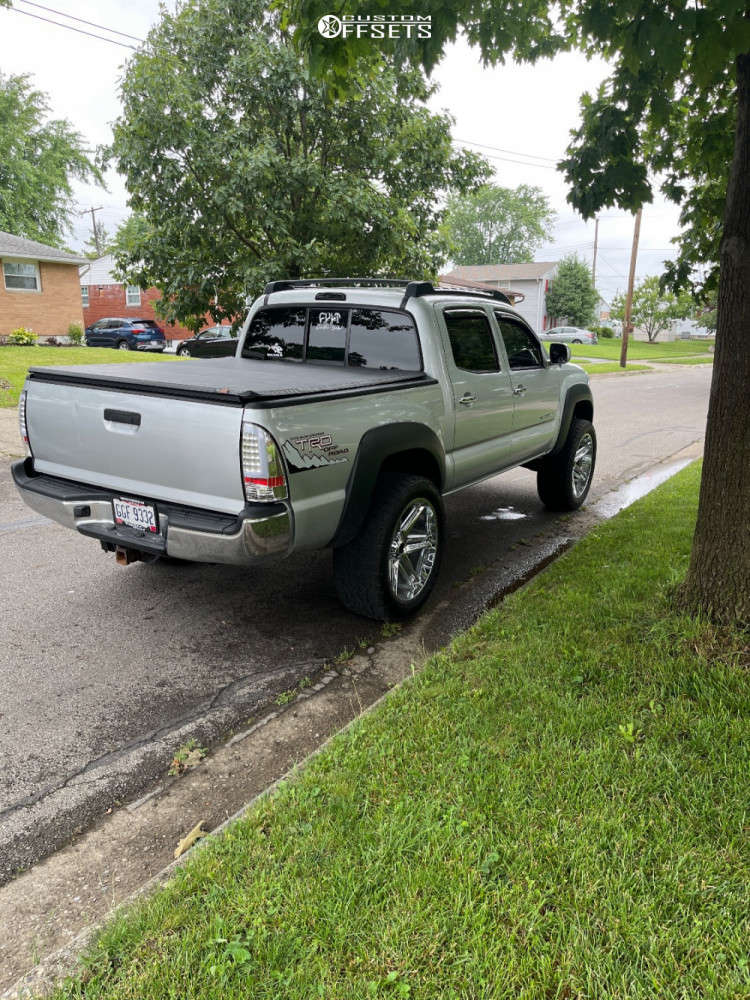 2008 Toyota Tacoma with 22x10 -19 Vision Razor and 305/40R22 Nitto ...