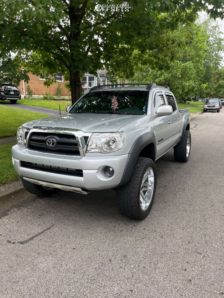 2008 Toyota Tacoma with 22x10 -19 Vision Razor and 305/40R22 Nitto ...