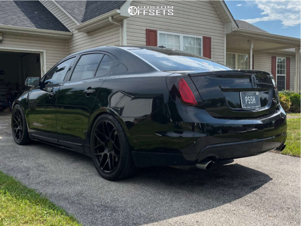 2011 Lincoln MKS with 20x9 32 Aodhan Aff2 and 275/40R20 Nitto Nt555 G2 ...