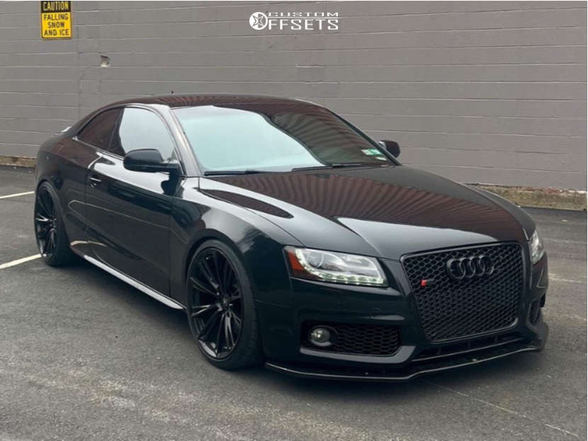 2011 Audi S5 with 20x10.5 35 Asanti Black Abl-30 and 275/30R20 Nitto ...