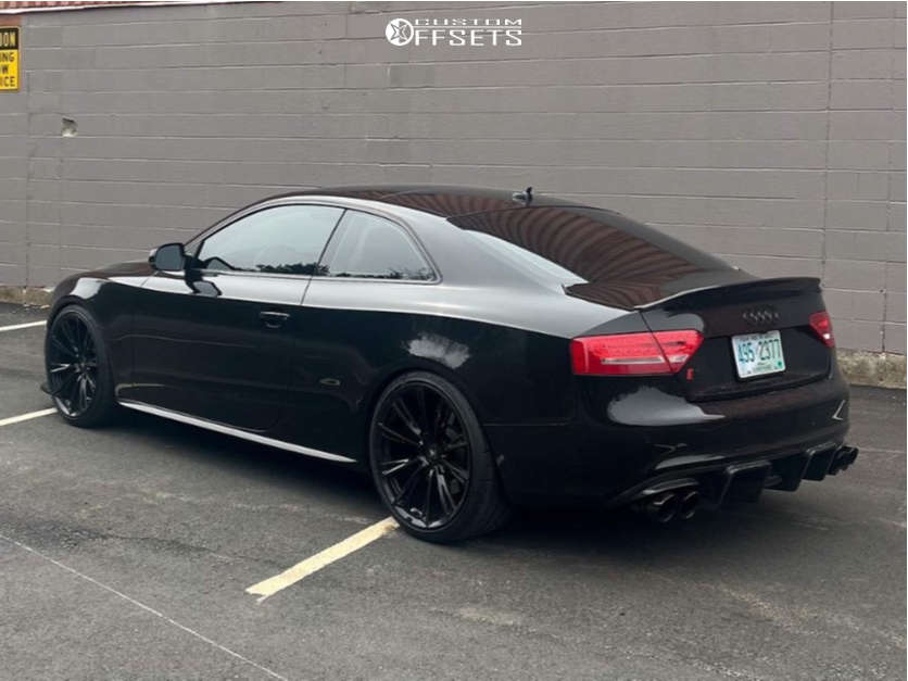 2011 Audi S5 with 20x10.5 35 Asanti Black Abl-30 and 275/30R20 Nitto ...