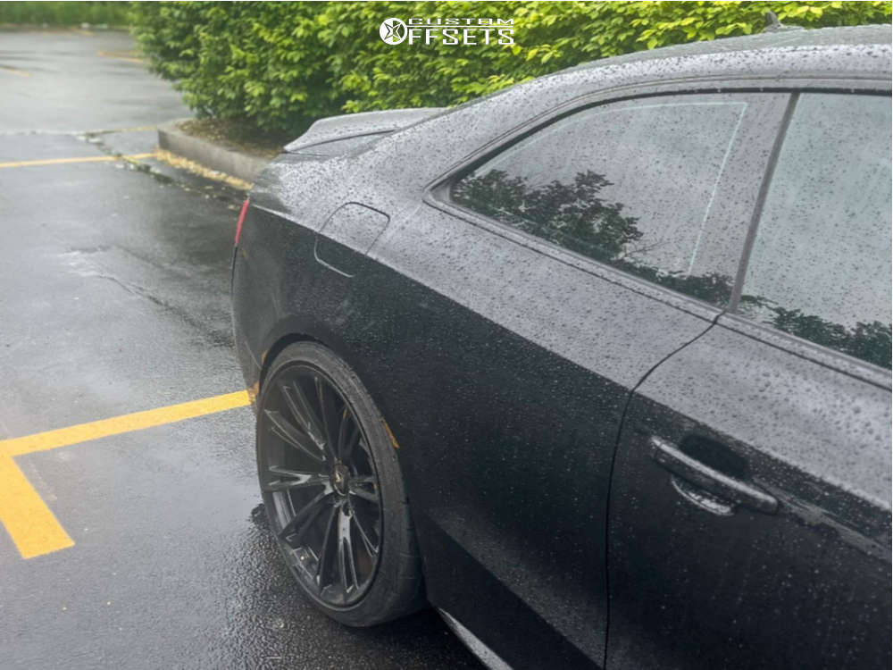 2011 Audi S5 with 20x10.5 35 Asanti Black Abl-30 and 275/30R20 Nitto ...