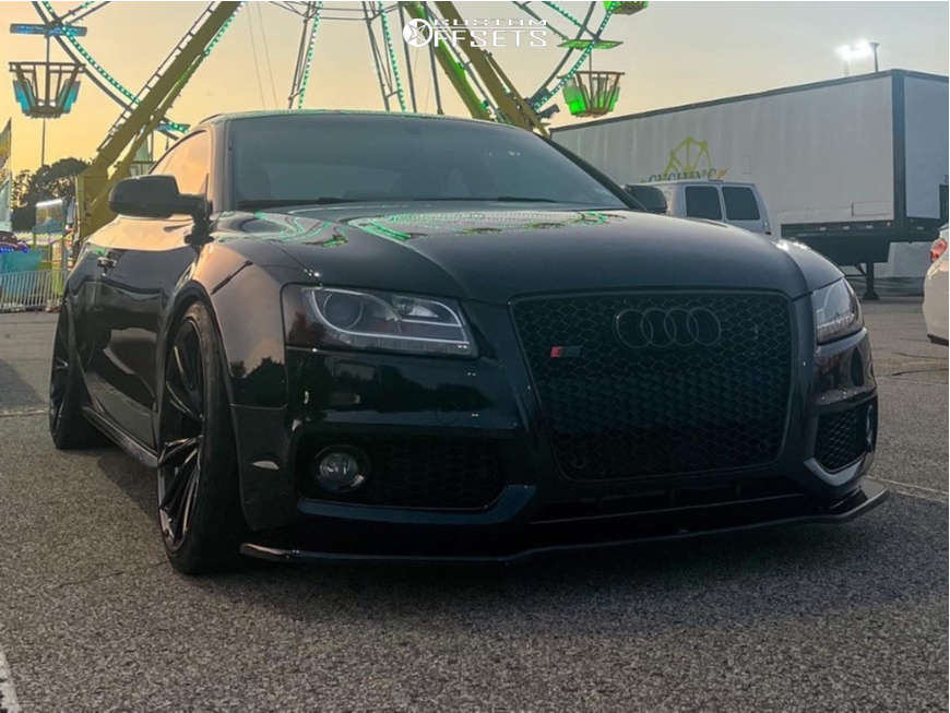2011 Audi S5 with 20x10.5 35 Asanti Black Abl-30 and 275/30R20 Nitto ...