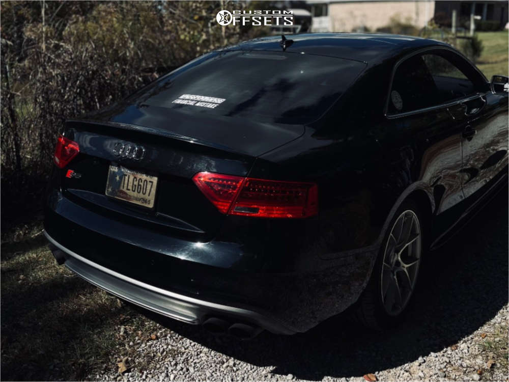 2013 Audi S5 with 18x8.5 35 Aodhan Ah11 and 245/40R18 Vercelli Strada ...