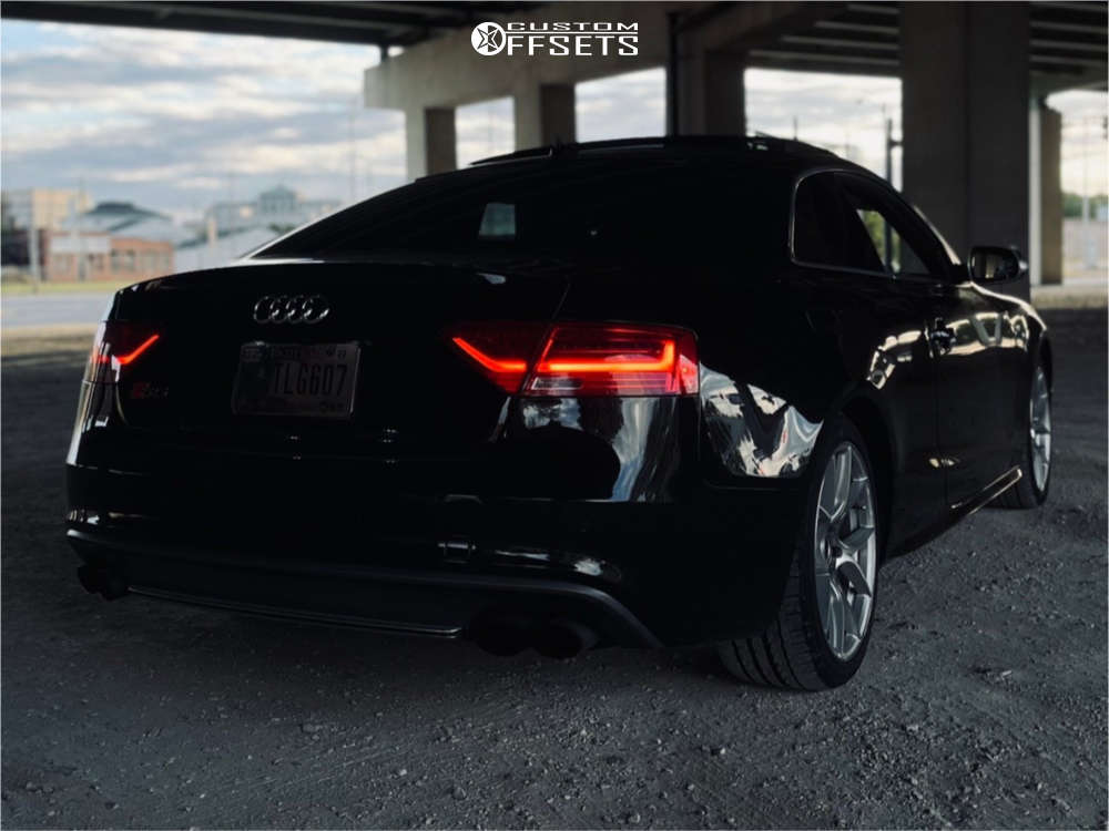 2013 Audi S5 with 18x8.5 35 Aodhan Ah11 and 245/40R18 Vercelli Strada ...