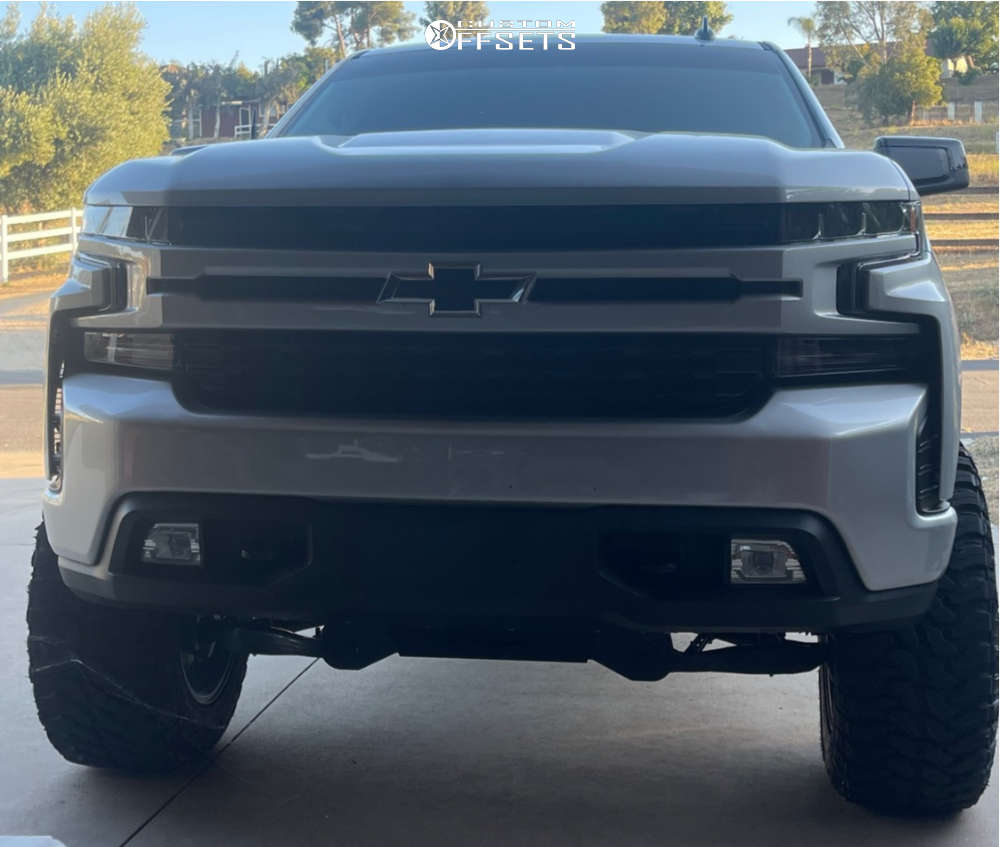 2022 Chevrolet Silverado 1500 with 20x12 -44 Anthem Off-Road Talon and ...