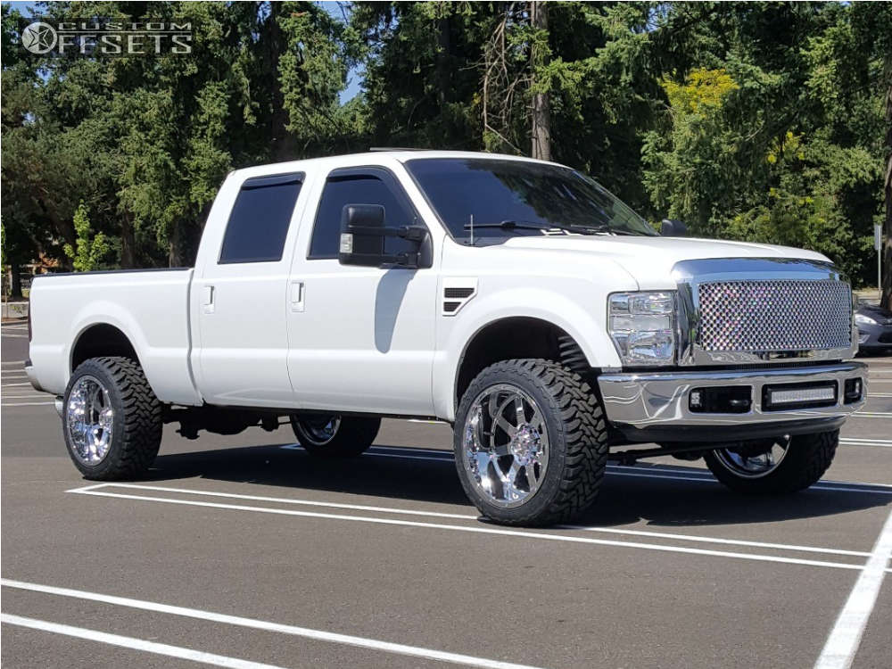 2008 Ford F-250 Super Duty with 22x12 -44 Gear Off-Road 726c and 33/12 ...