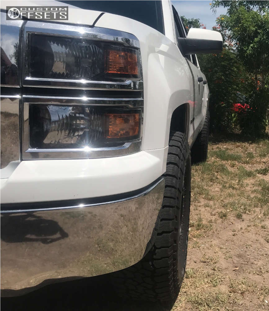 2014 Chevrolet Silverado 1500 with 17x8.5 Method Double Standard and ...