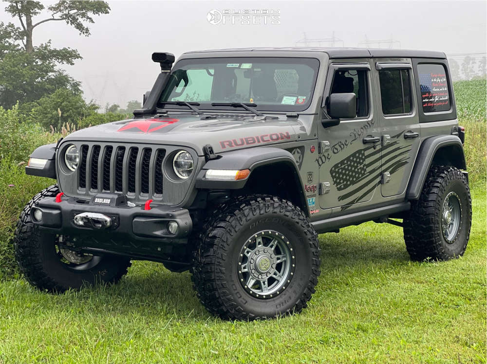 2022 Jeep Wrangler with 17x9 -12 Anthem Off-Road Rogue and 37/12.5R17 ...