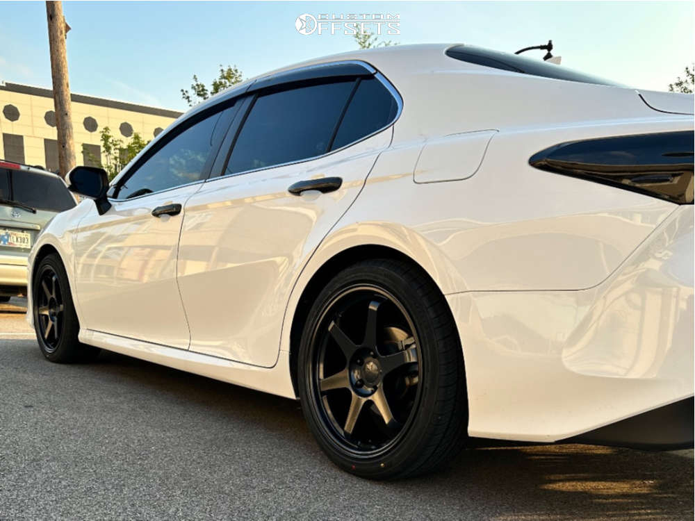2021 Toyota Camry with 19x8.5 35 9SiX9 Six-1 and 235/40R19 Vercelli ...