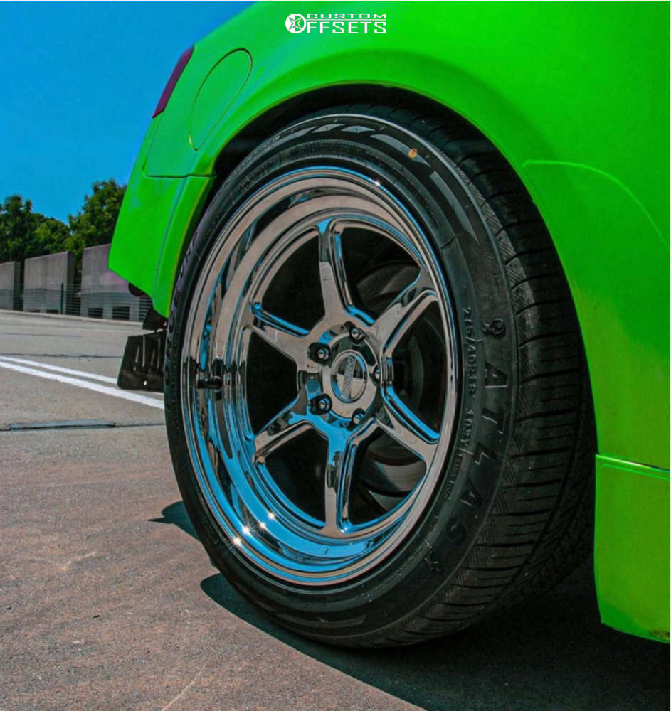 2007 INFINITI G35 with 18x9 12 Kansei Roku and 255/40R18 Atlas Force ...