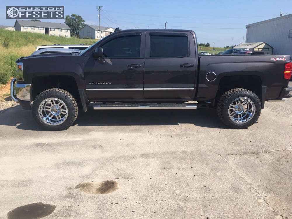 2016 Chevrolet Silverado 1500 with 20x12 -44 Centerline Lt1 and 33/12 ...