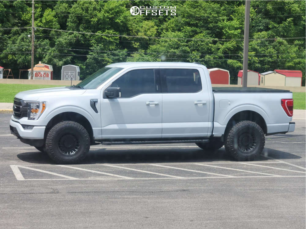 2021 Ford F-150 with 17x9 1 Fuel Militia and 285/75R17 Nitto Ridge ...
