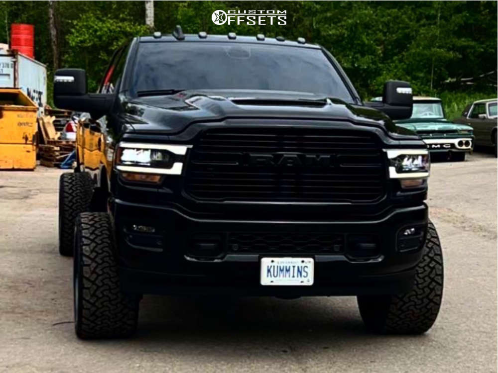 2023 Ram 2500 with 24x14 -72 Tuff T2a and 33/14.5R24 Venom Power Terra ...