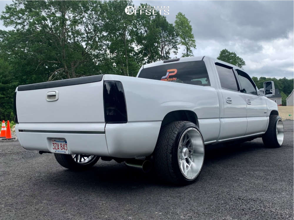 2007 GMC Sierra 2500 HD Classic with 22x12 -44 Axe Offroad AX1.1 and ...