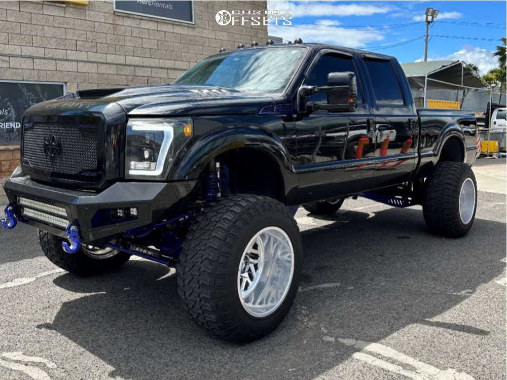 2015 Ford F-250 Super Duty with 22x16 -101 Fuel Forged Ff29 and 40/15 ...