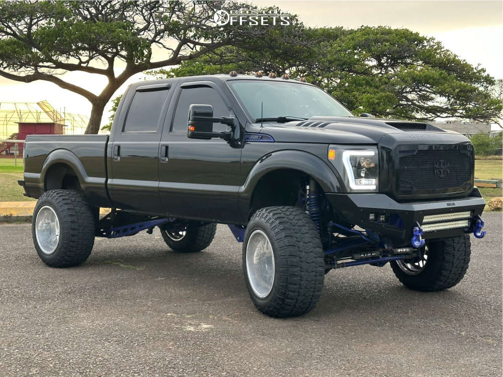 2015 Ford F-250 Super Duty with 22x16 -101 Fuel Forged Ff29 and 40/15 ...