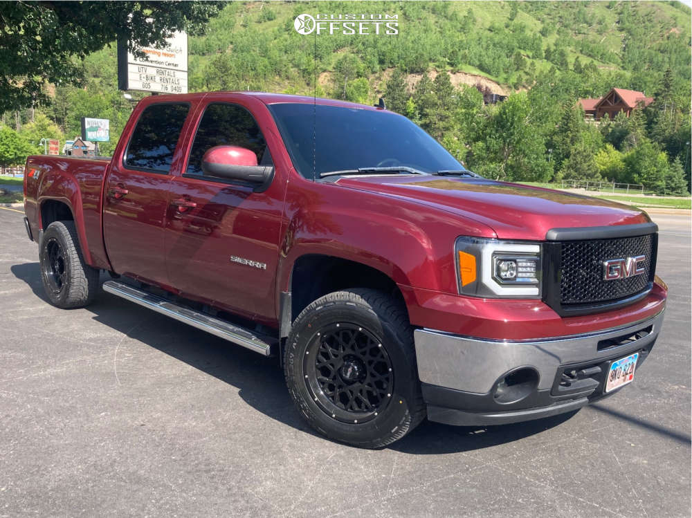2013 GMC Sierra 1500 with 18x9 -12 Vision Rocker and 265/65R18 Westlake ...