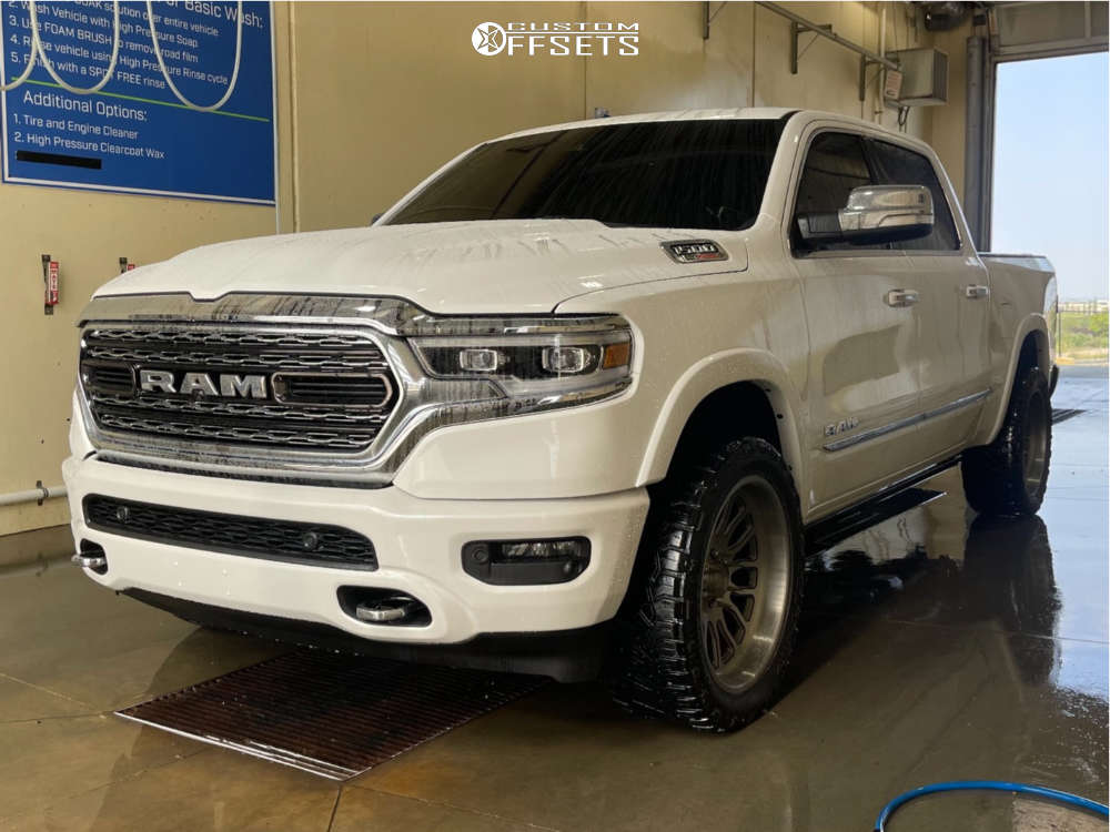 2022 Ram 1500 with 22x10 -20 Asanti Ab815 and 33/12.5R22 Nitto Ridge ...